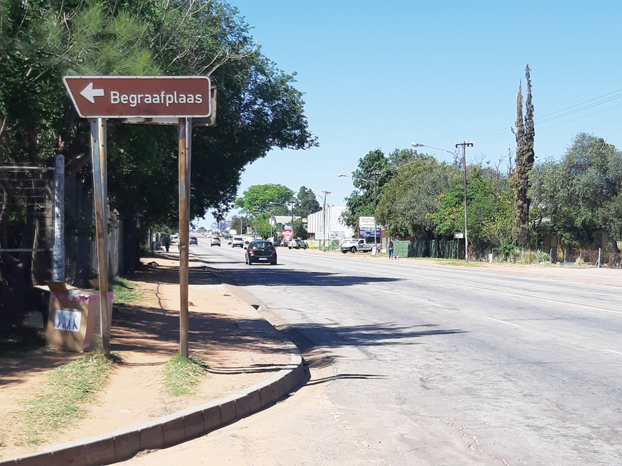 Begraafplaas is glo onveilig | Die Pos