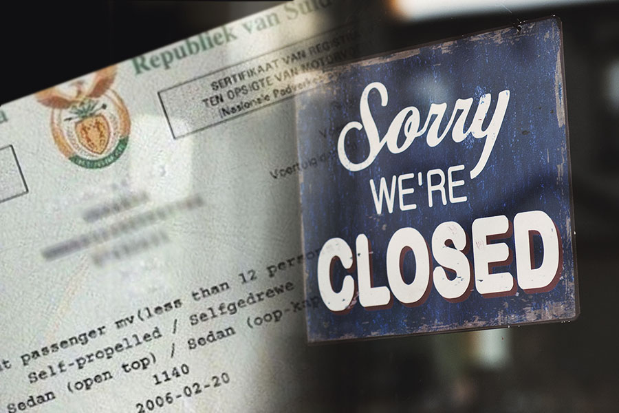 Verkeerskantoor se deure is dig gesluit | Die Pos