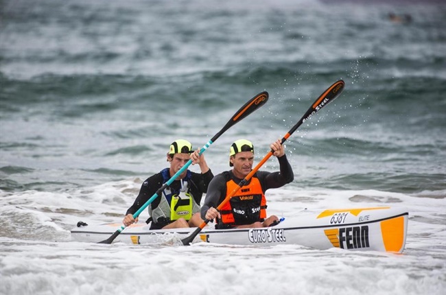 Surfski paddlers battle it out in Durban double ski title | The Witness