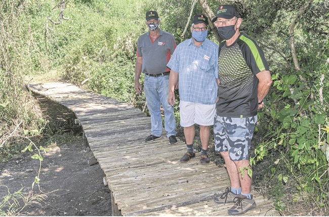 First of three bridges revamped at Pietermaritzburg’s Bisley Reserve ...