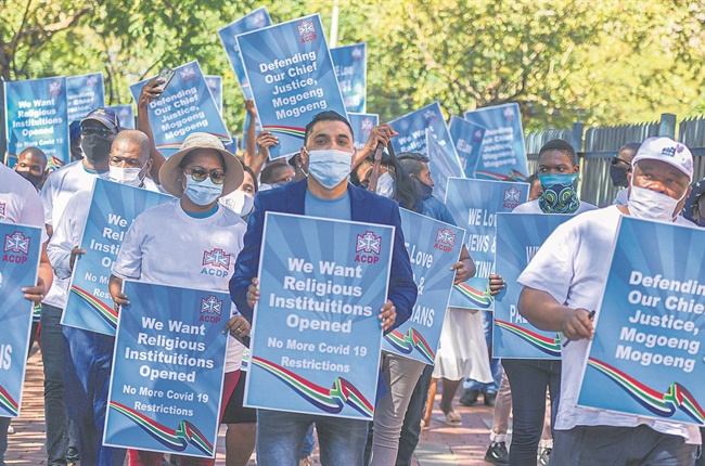 ACDP march to support freedom of speech, religion | The Witness