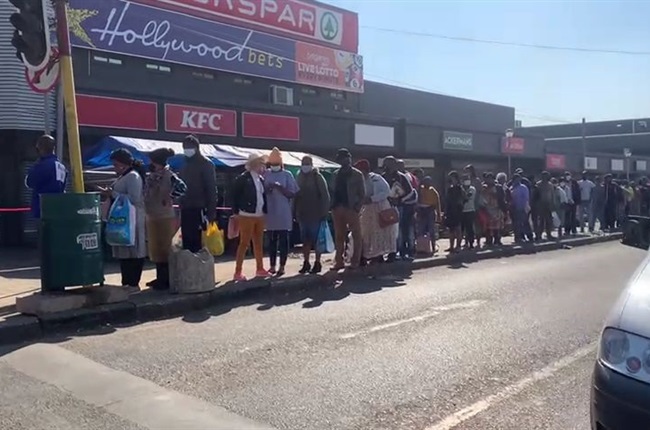 WATCH | More queues in Pietermaritzburg as people search for food and supplies | The Witness
