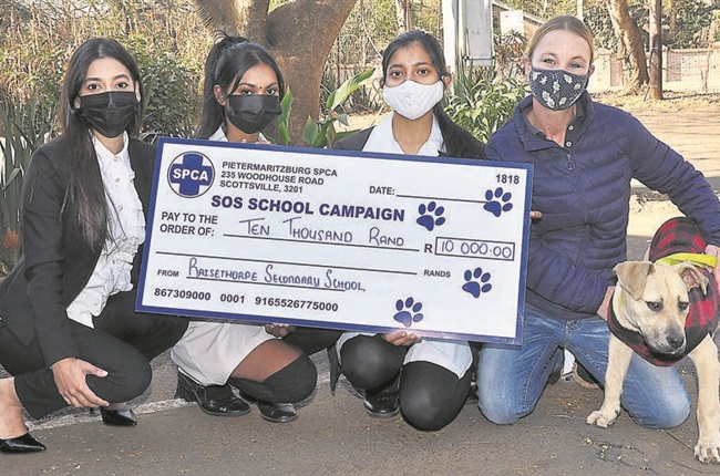 Pie­termaritzburg’s Raisethorpe Secondary sets the bar with SPCA ...