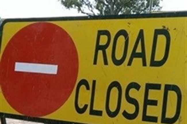 On-ramp flyover bridge to the Inkosi Albert Luthuli (M4) freeway south ...