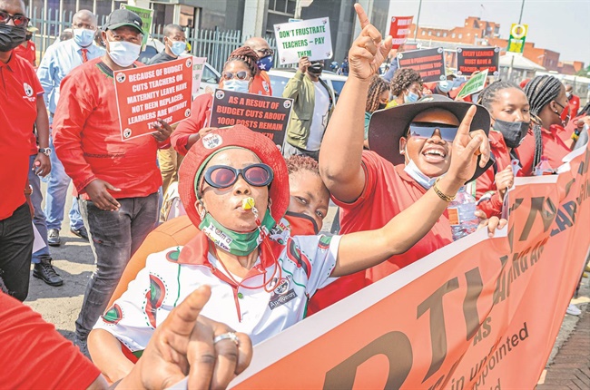 WATCH | Sadtu on go-slow to protest over shortage of teachers in ...