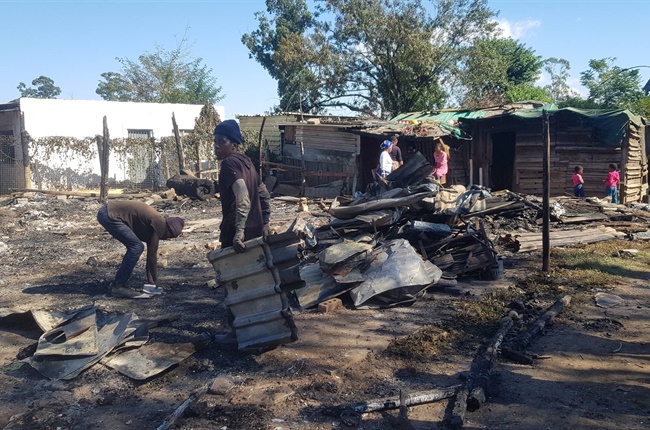 Fire leaves dozens homeless in Mkondeni settlement | The Witness