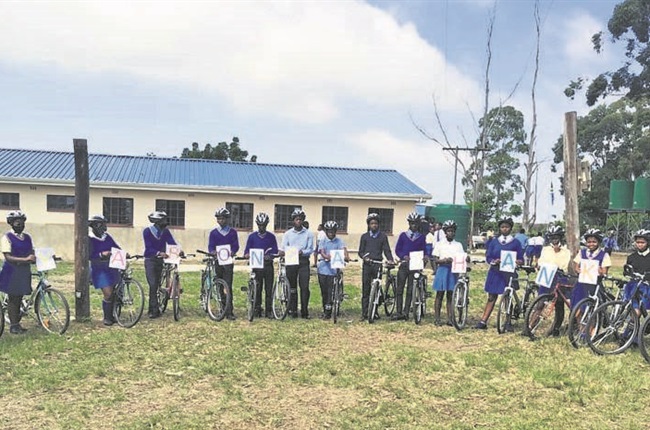 Bicycles boost for rural pupils in KZN South Coast | The Witness