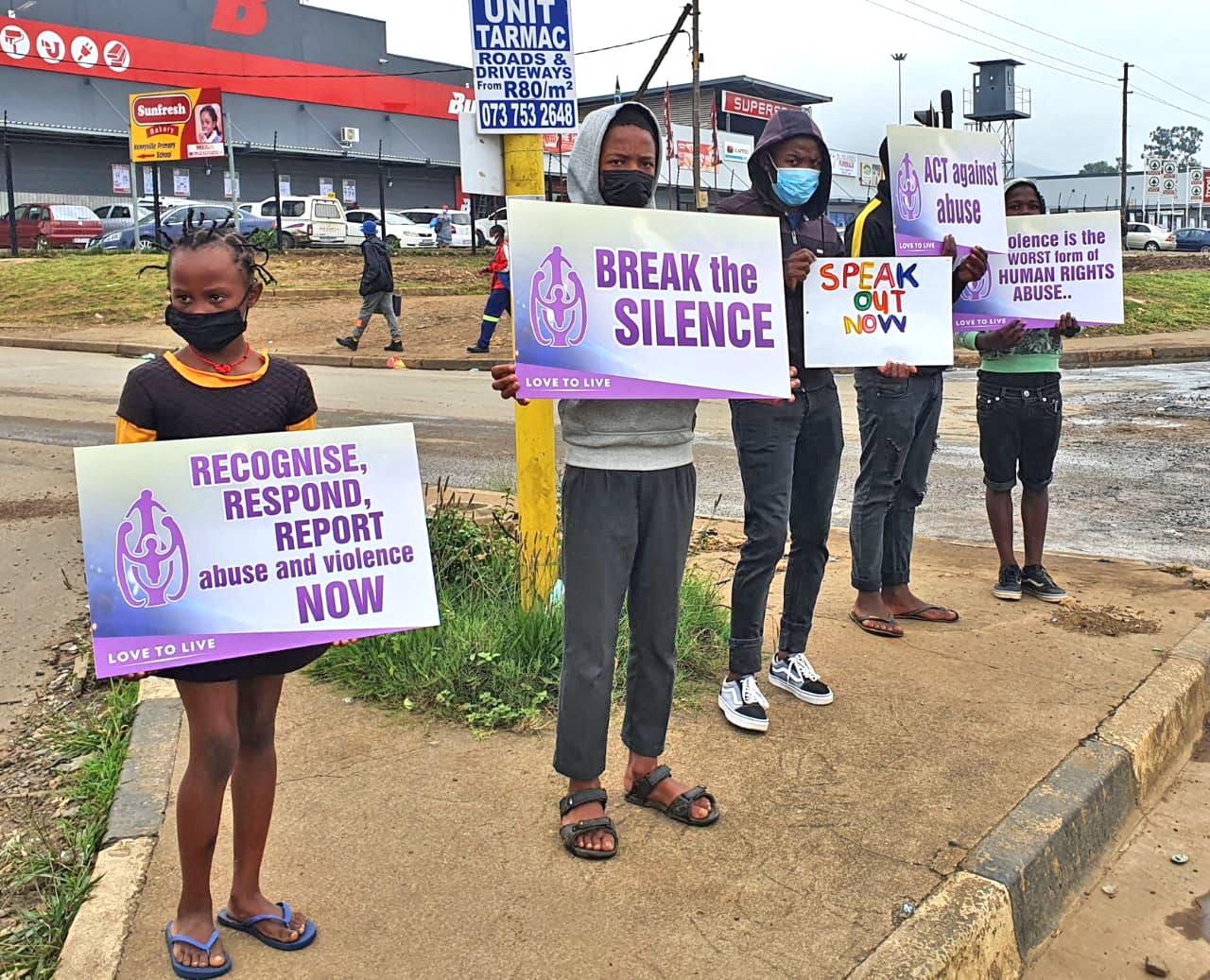 Love to Live urges ‘End GBV now’ | The Witness