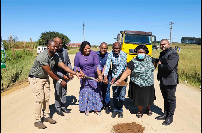 End to muddy roads in Msunduzi wards as stage 2 of upgrade project ...