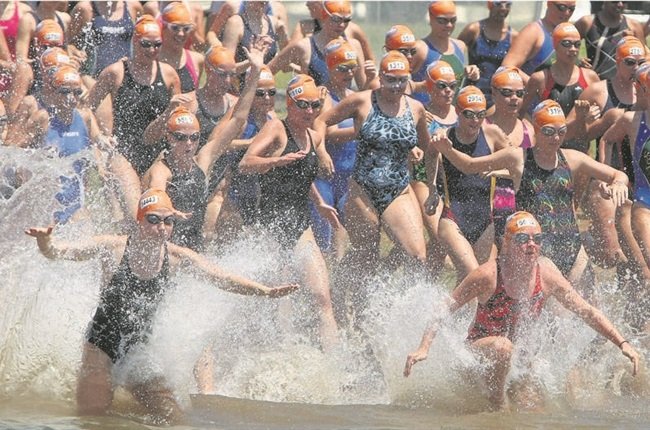 Swimmers stuck on the N3 traffic can swim anytime, Midmar Mile | The ...