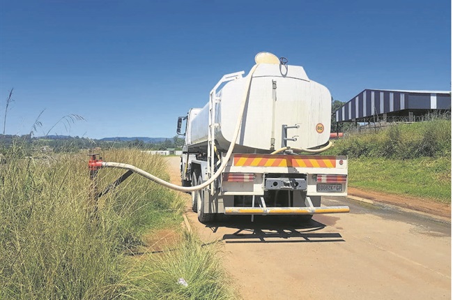 Unpaid invoice has water tanker parked for four years at panel beater ...