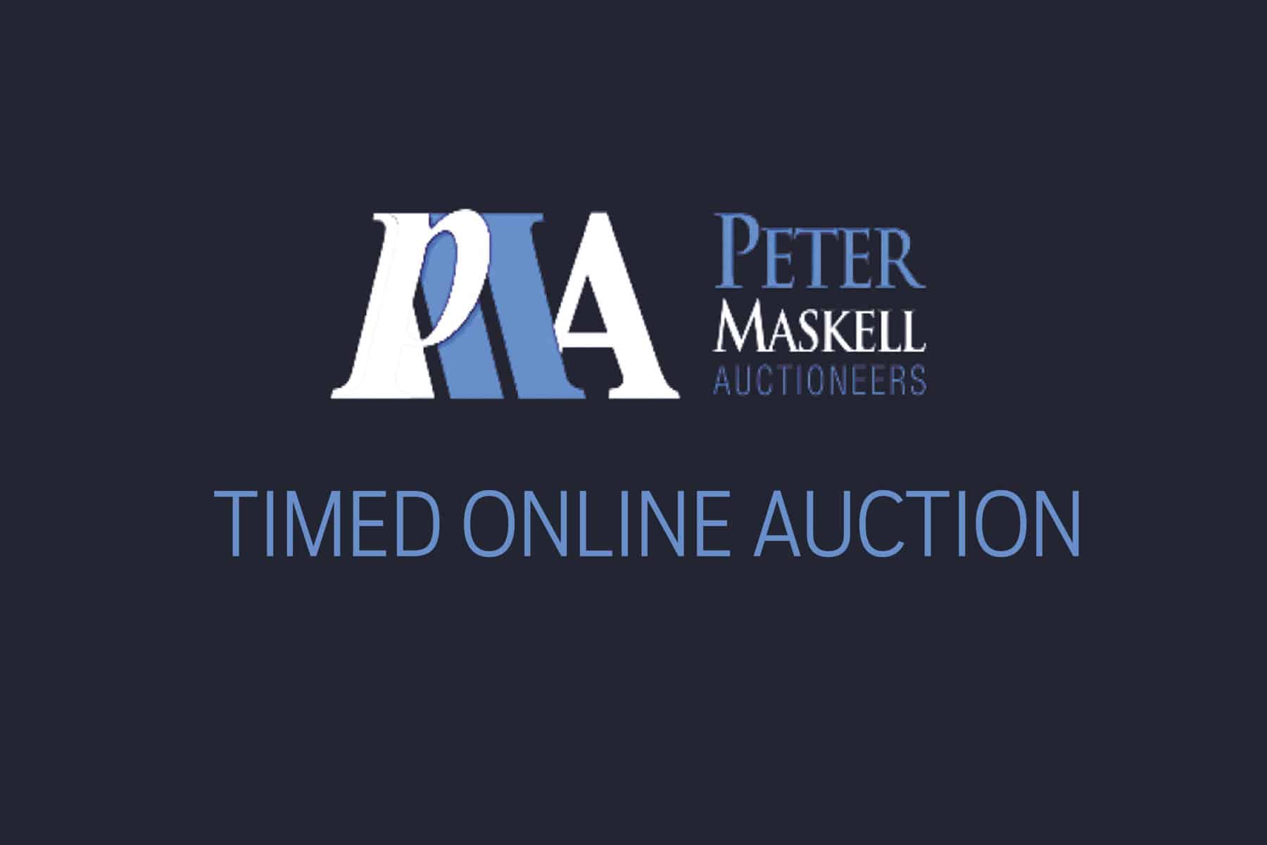 Peter Maskell timed online auction