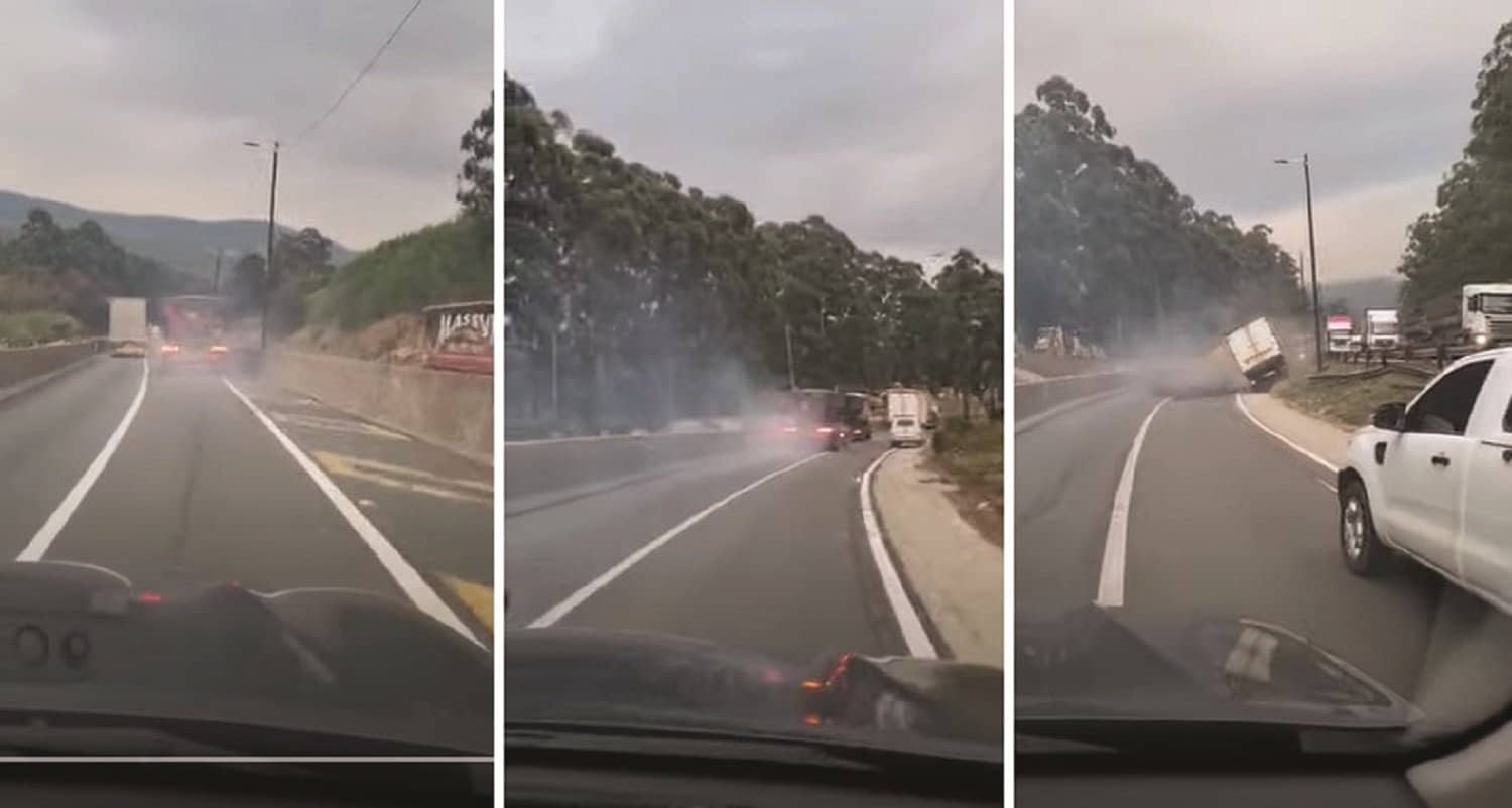 Man who caught N3 accident on video describes the moment | The Witness