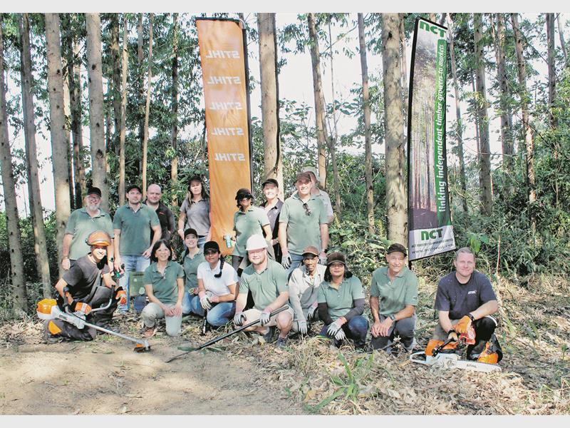Businesses help restore Ferncliffe forest | The Witness