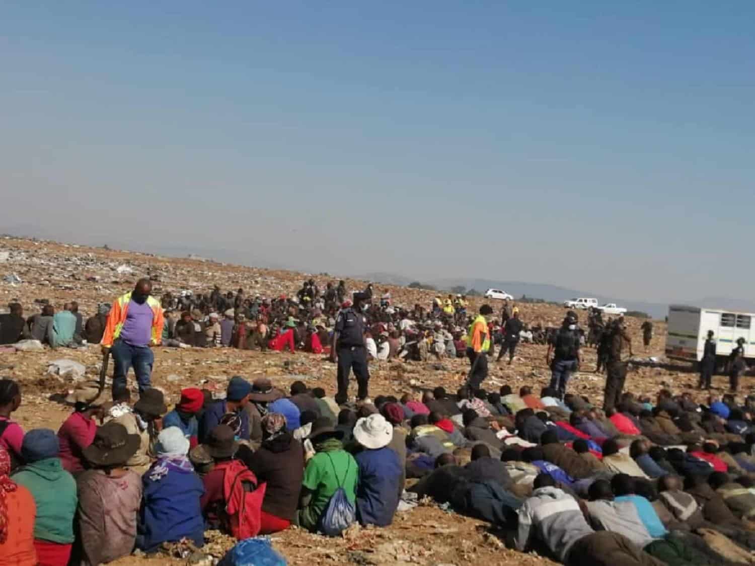 Joint operation at New England Road landfill site to oust criminals ...