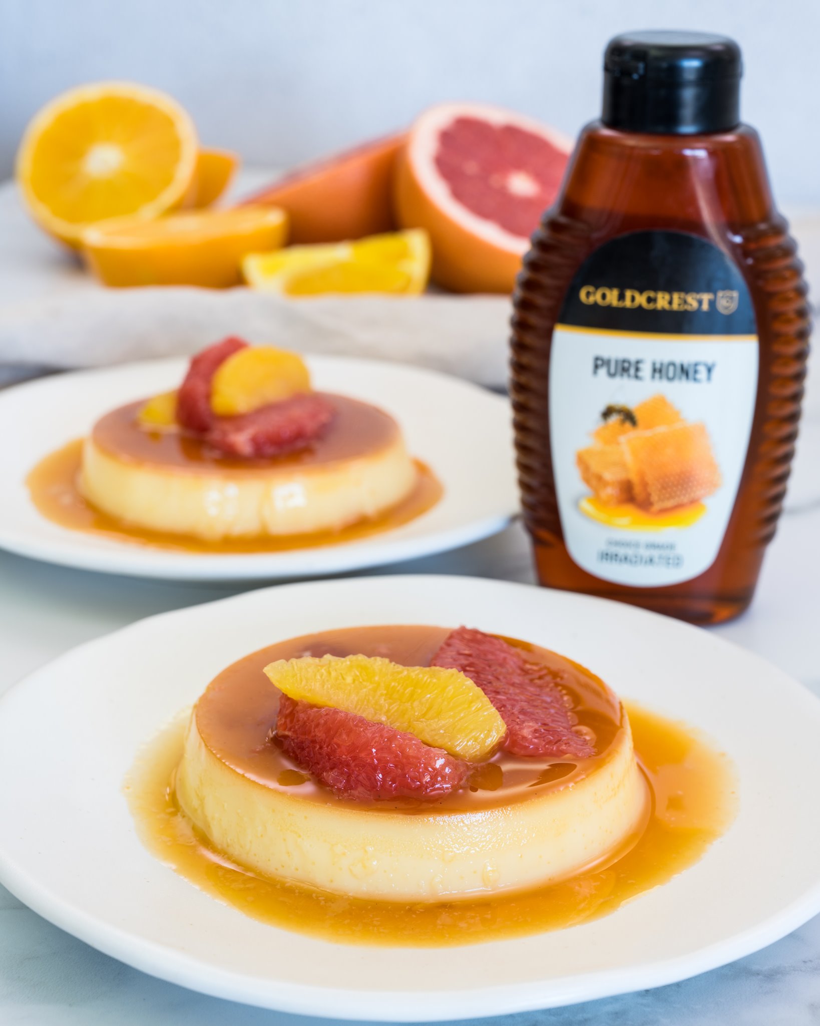 Sunday spoil: Honey and citrus flan | The Witness