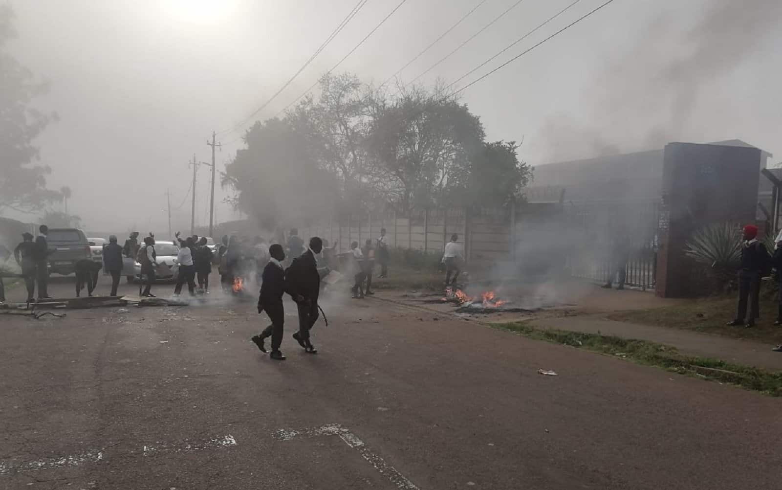 WATCH | Exams disrupted as Sobantu pupils protest over not having water ...