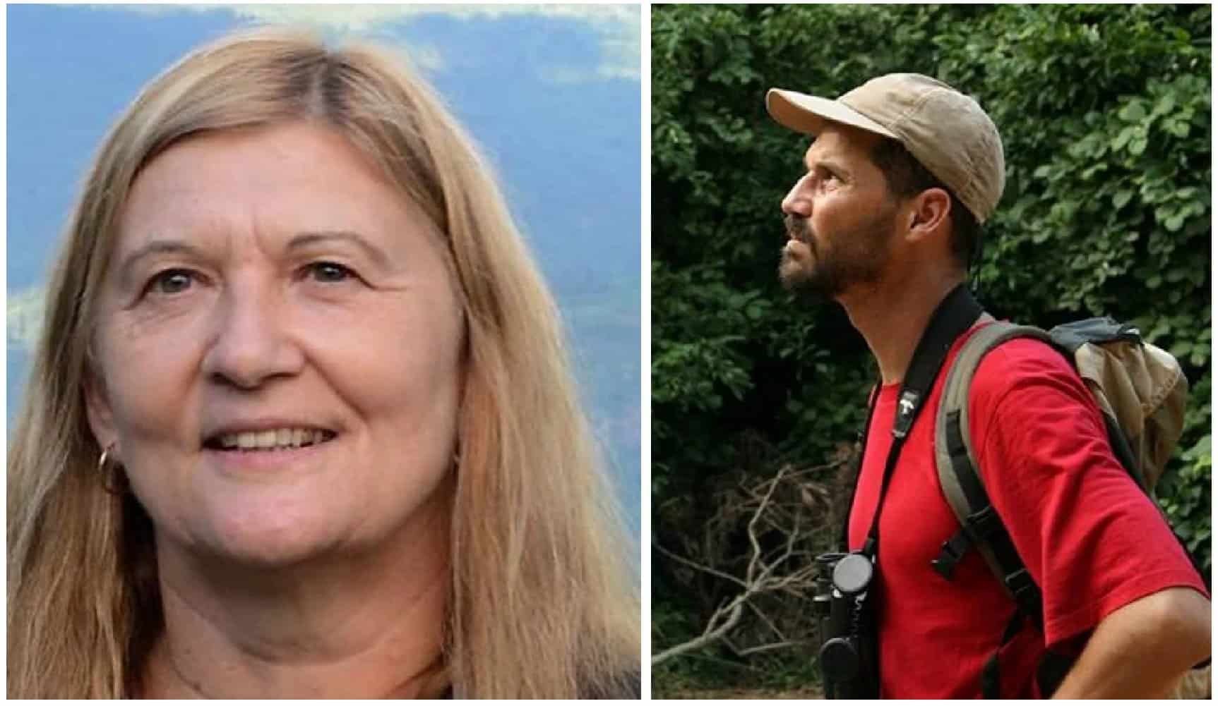 Police launch manhunt after academic and partner are found murdered ...