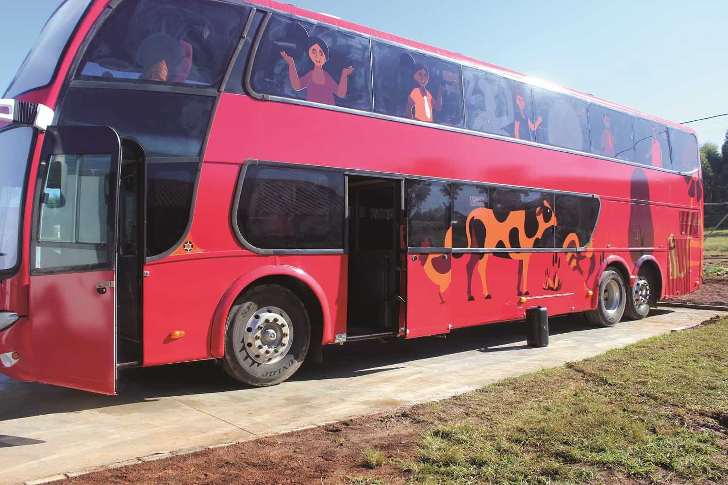 Elation as KZN school gets library in a bus | The Witness