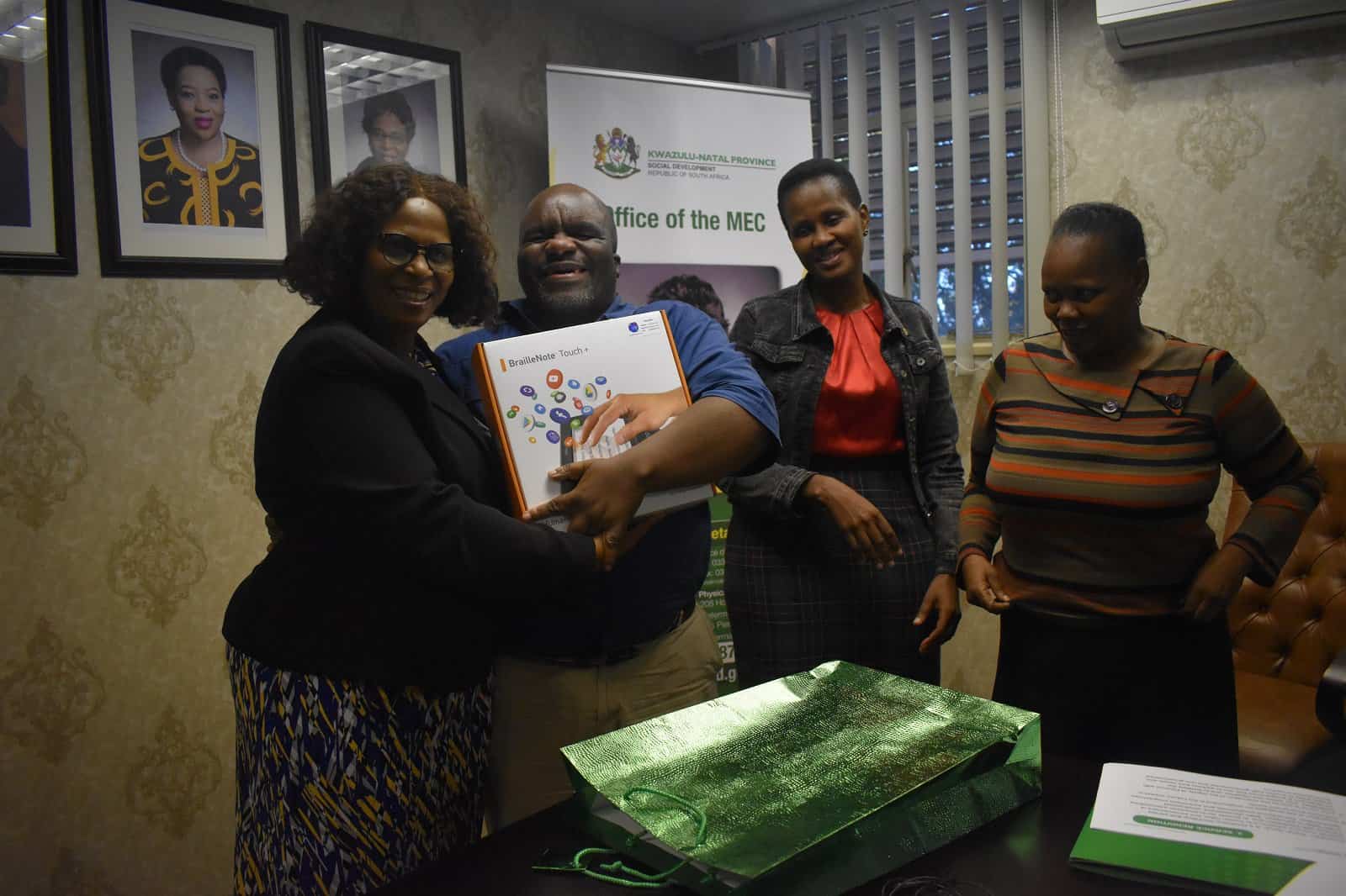 MEC hands over state-of-the-art braille machine | The Witness