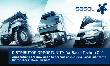 Distributor opportunity for Sasol Techno Oil™ | The Witness