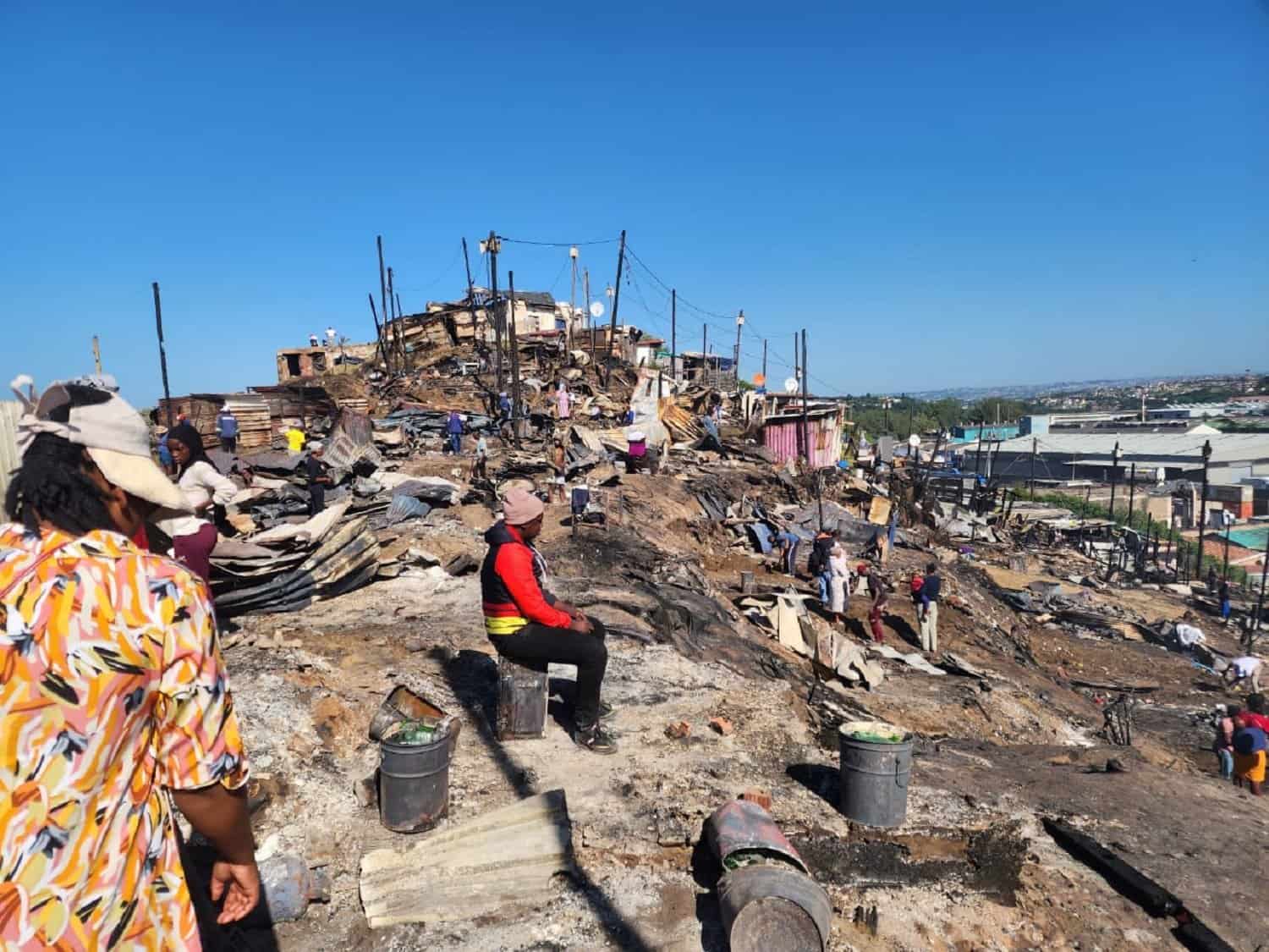 350 units destroyed in shack blaze | The Witness
