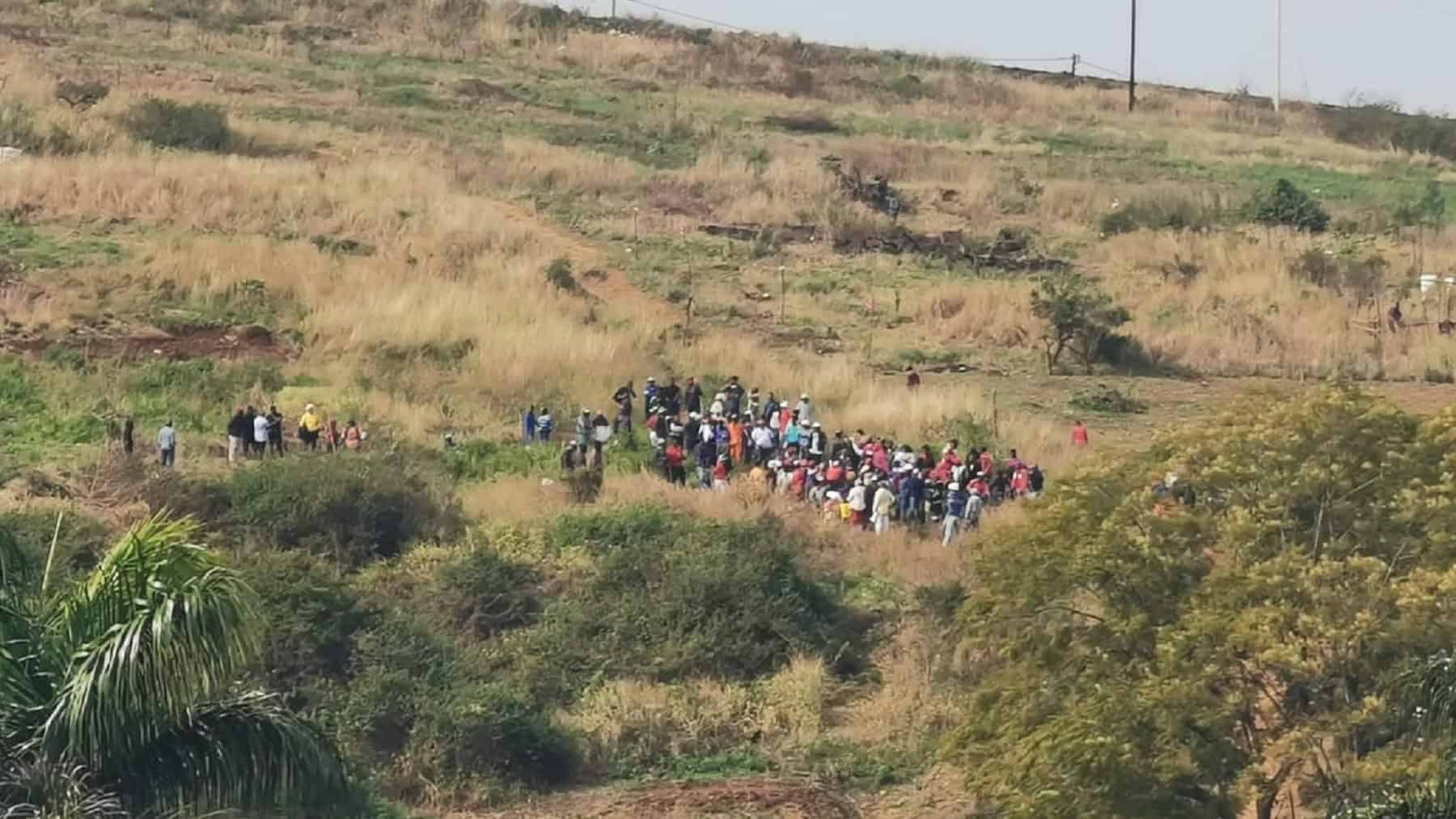 ‘We are not leaving,’ say land invaders | The Witness