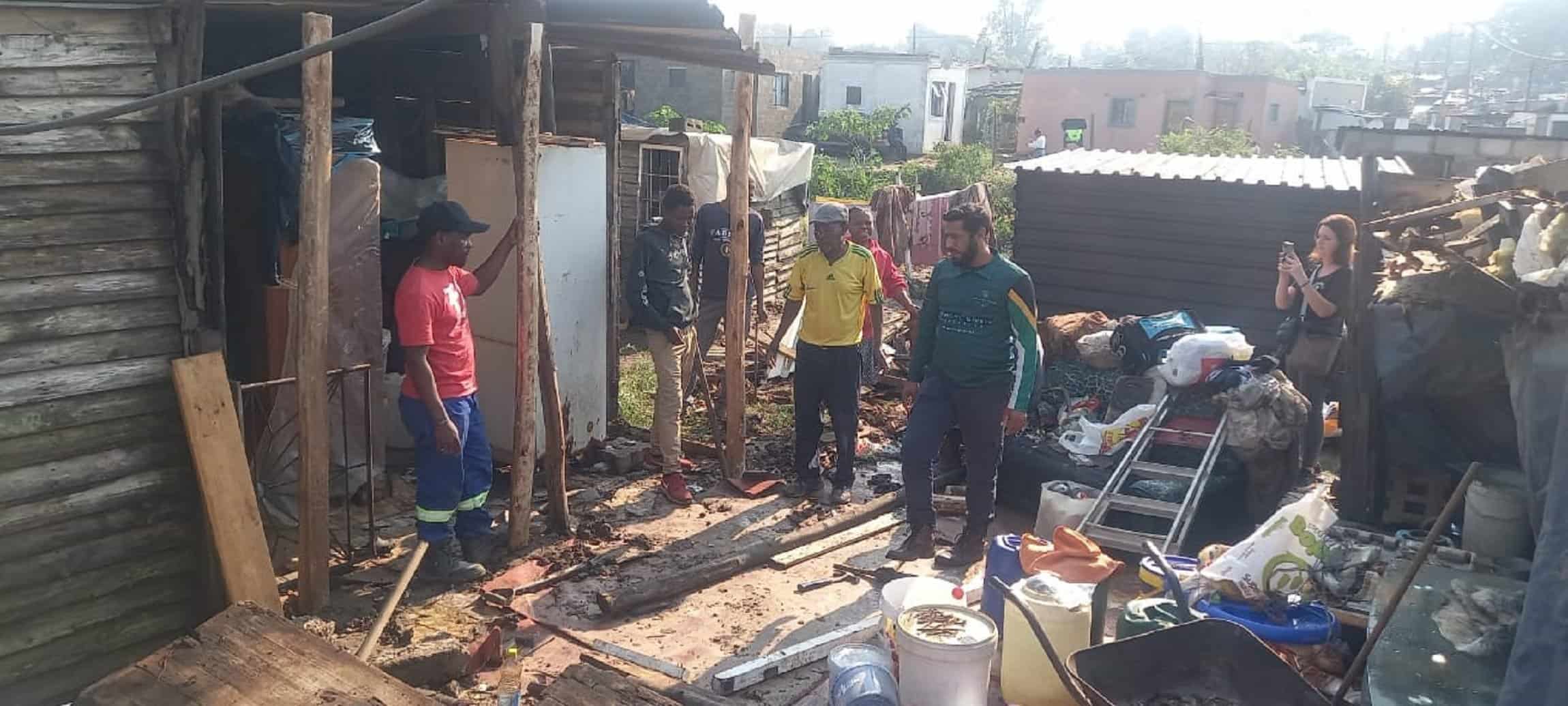 PICS | Gift of the giver's team visit landspout hit areas | The Witness