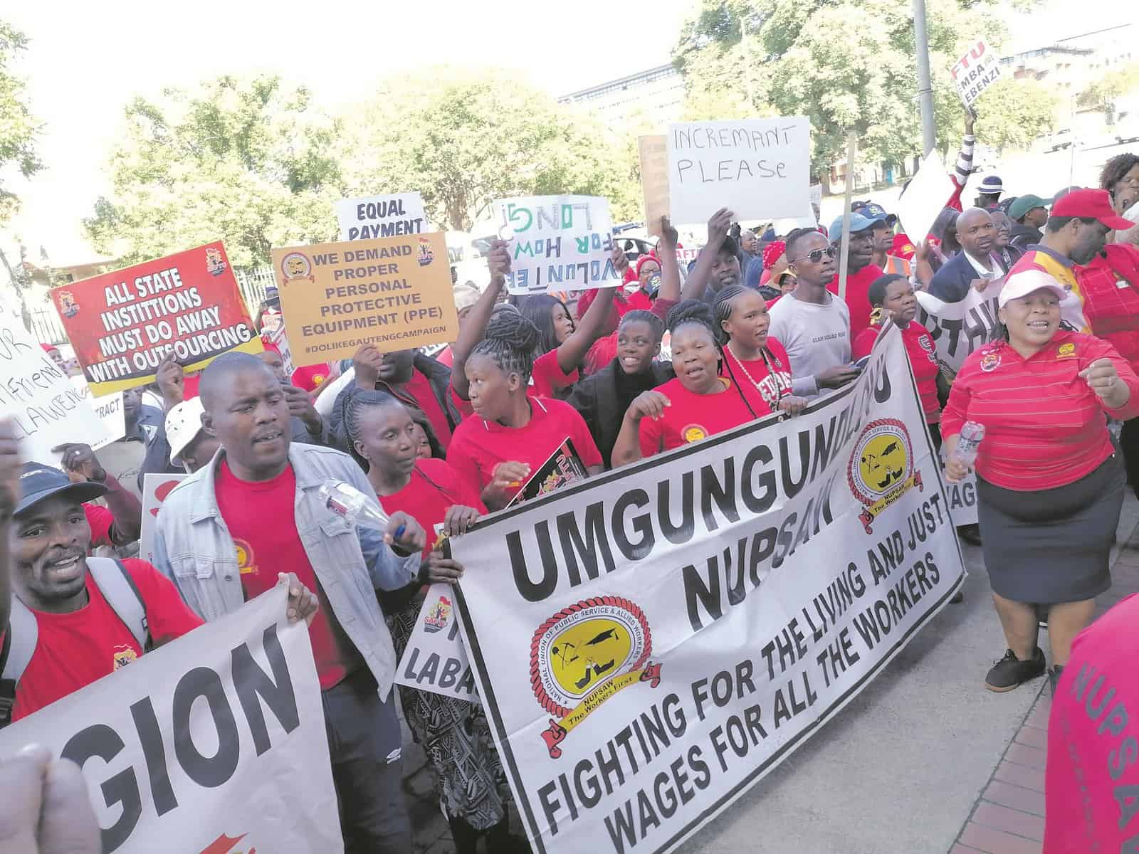 Workers demand EPWP employees be absorbed into permanent posts | The ...