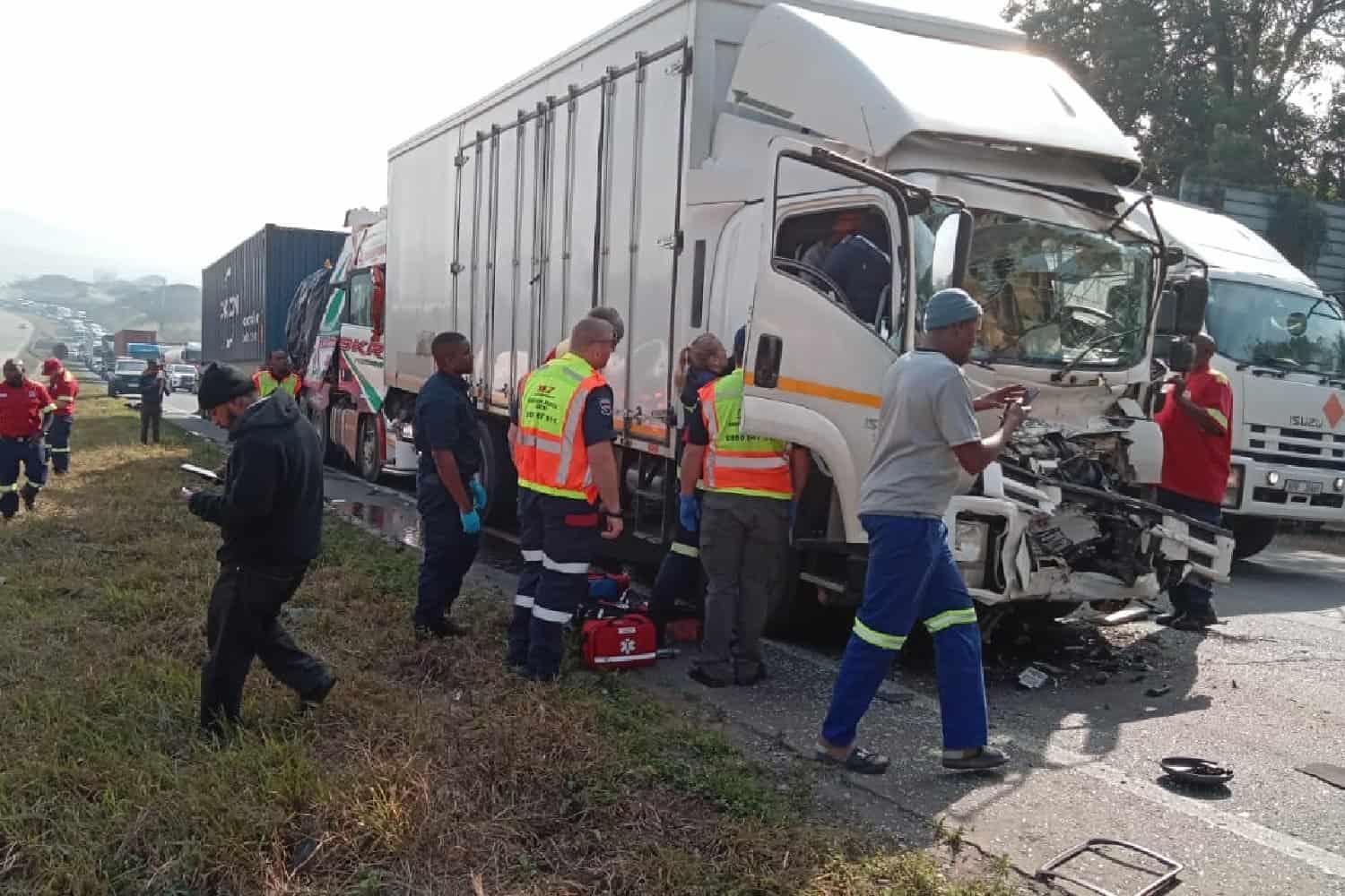PICS | Three trucks collide on the N3, expect delays | The Witness