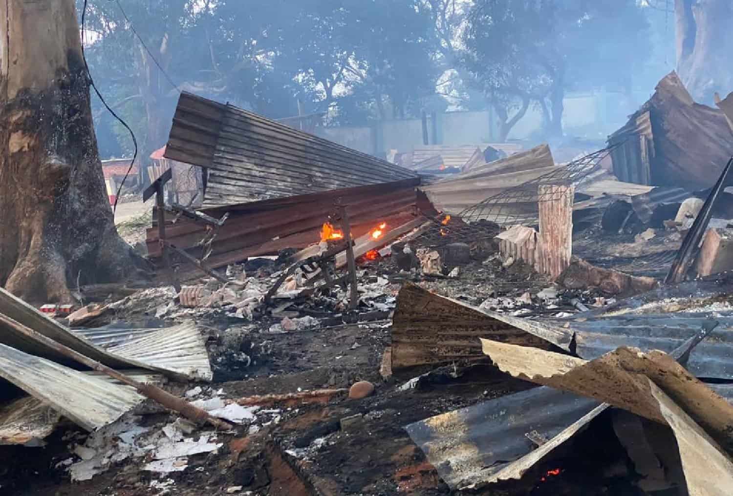 PICS | One dead, over 300 left homeless after shack fire in KZN | The ...