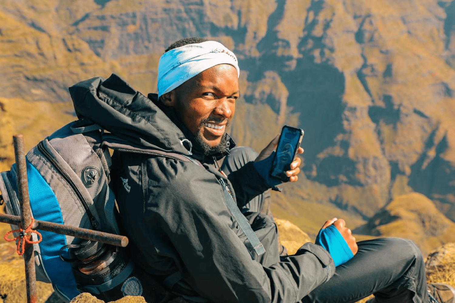 Duo take on Drakensberg challenge to help pupils | The Witness