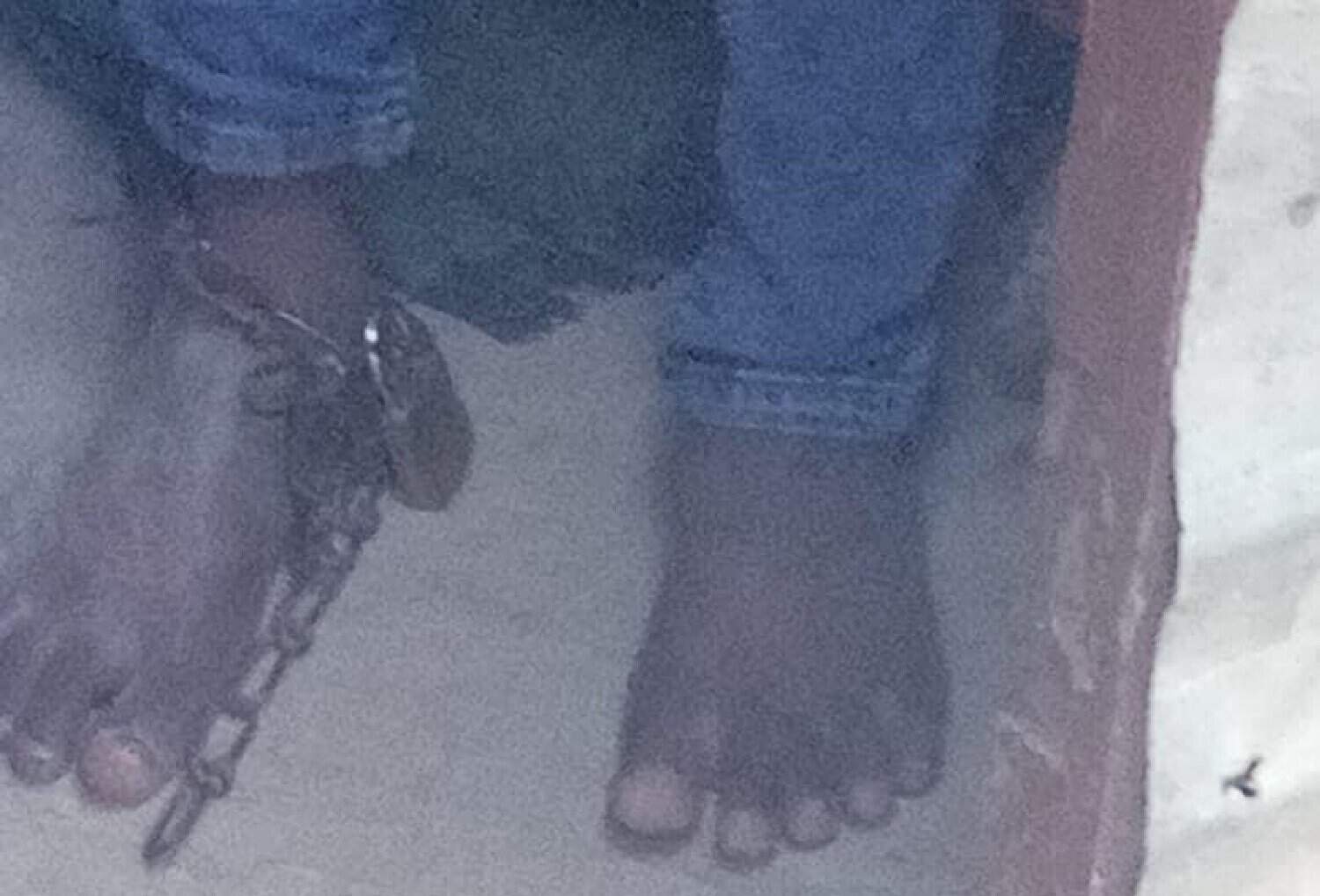 Community assaults woman after she chained her child and left | The Witness