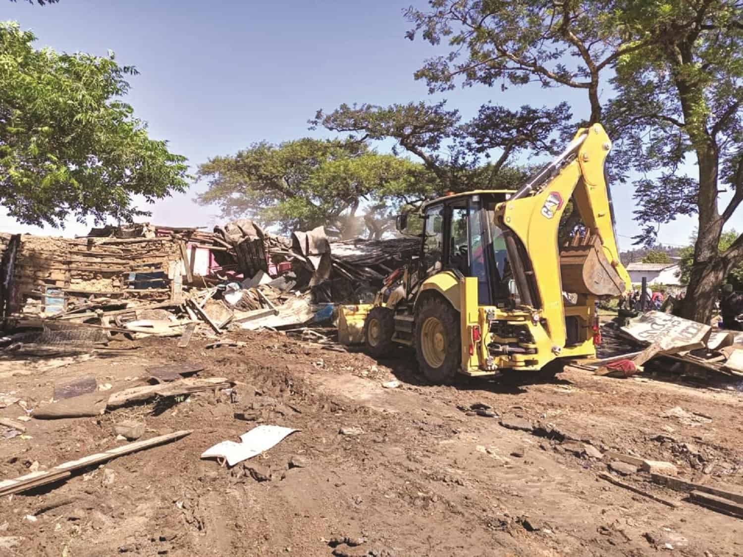 Informal structures demolished in Jika Joe | The Witness