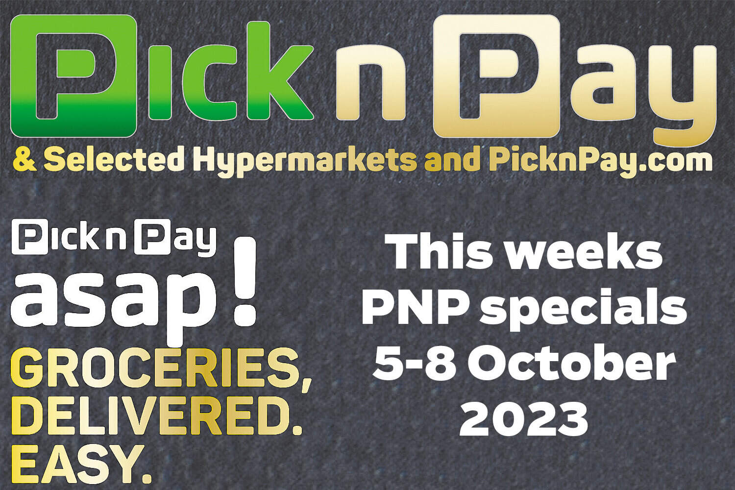 PNP specials valid 5-8 October 2023 | The Witness