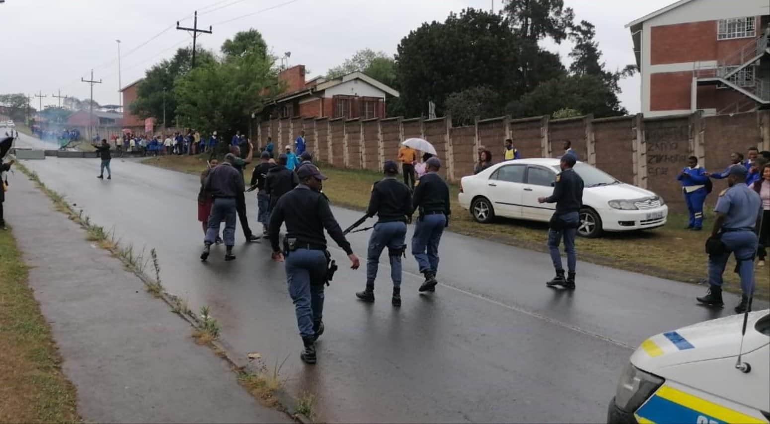 Violence at Durban school sparks political clash over school admissions ...