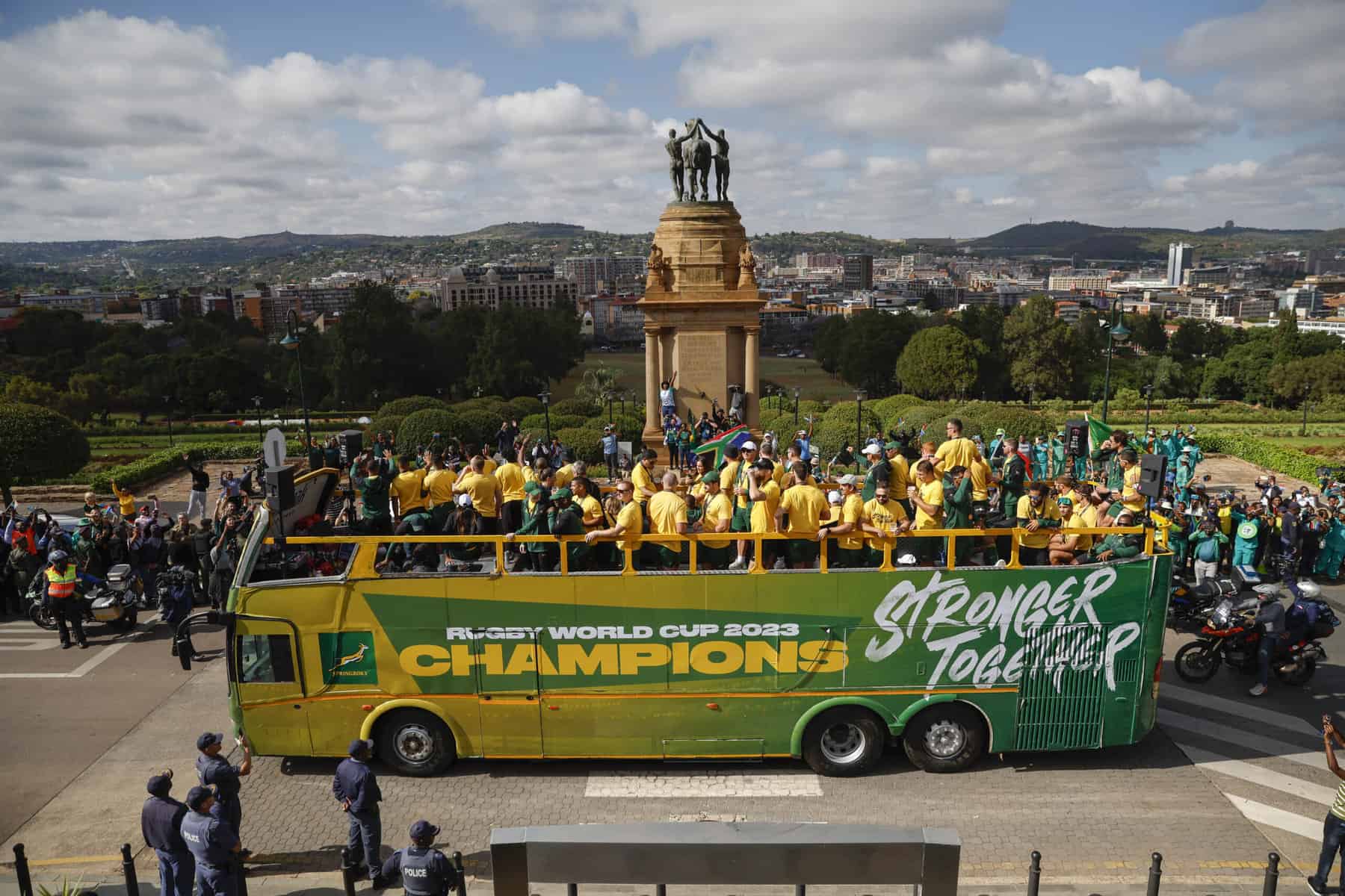 Springbok 'legends' start homecoming World Cup victory tour | The Witness