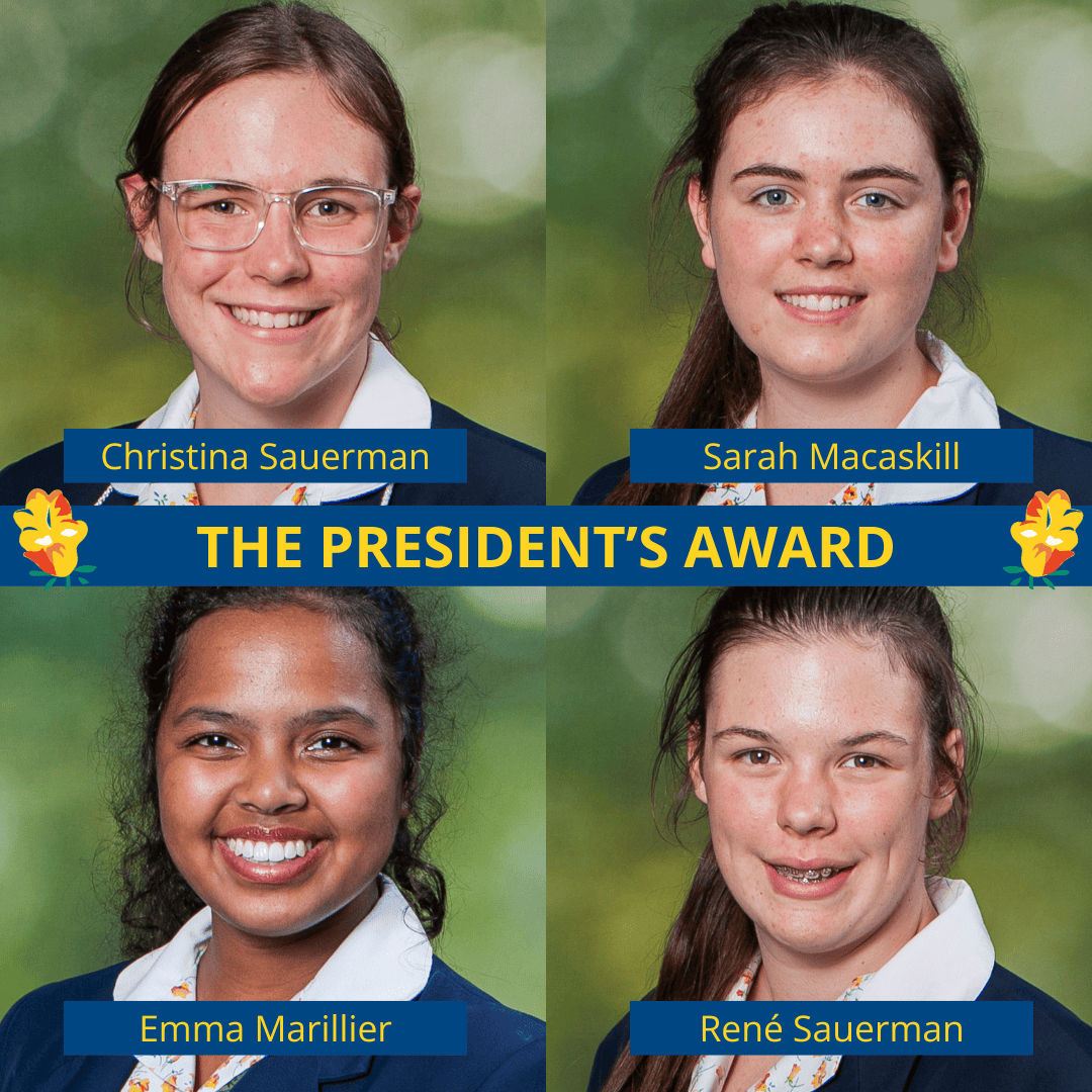 Four girls from TWC given The President's Award | The Witness