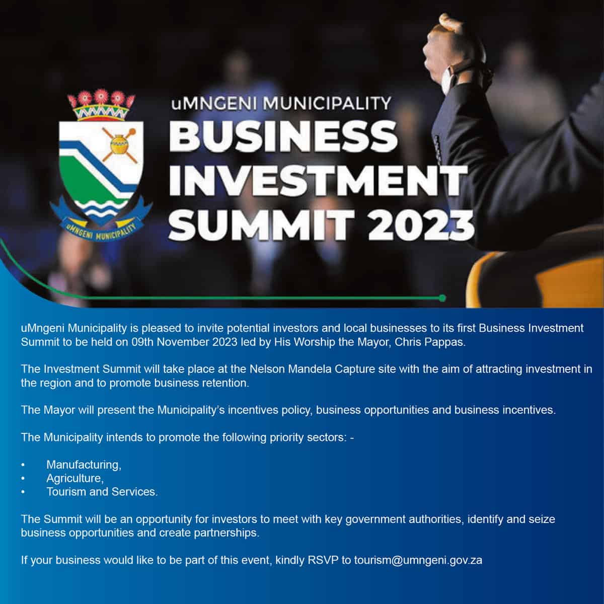 uMngeni Investment Summit 9 November 2023 | The Witness