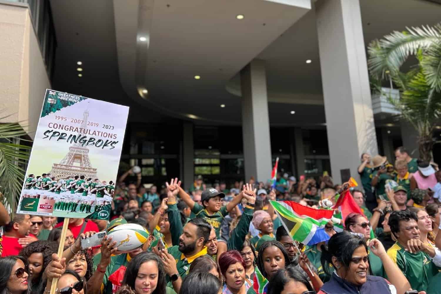 WATCH | Durban welcomes Springboks with massive parade | The Witness