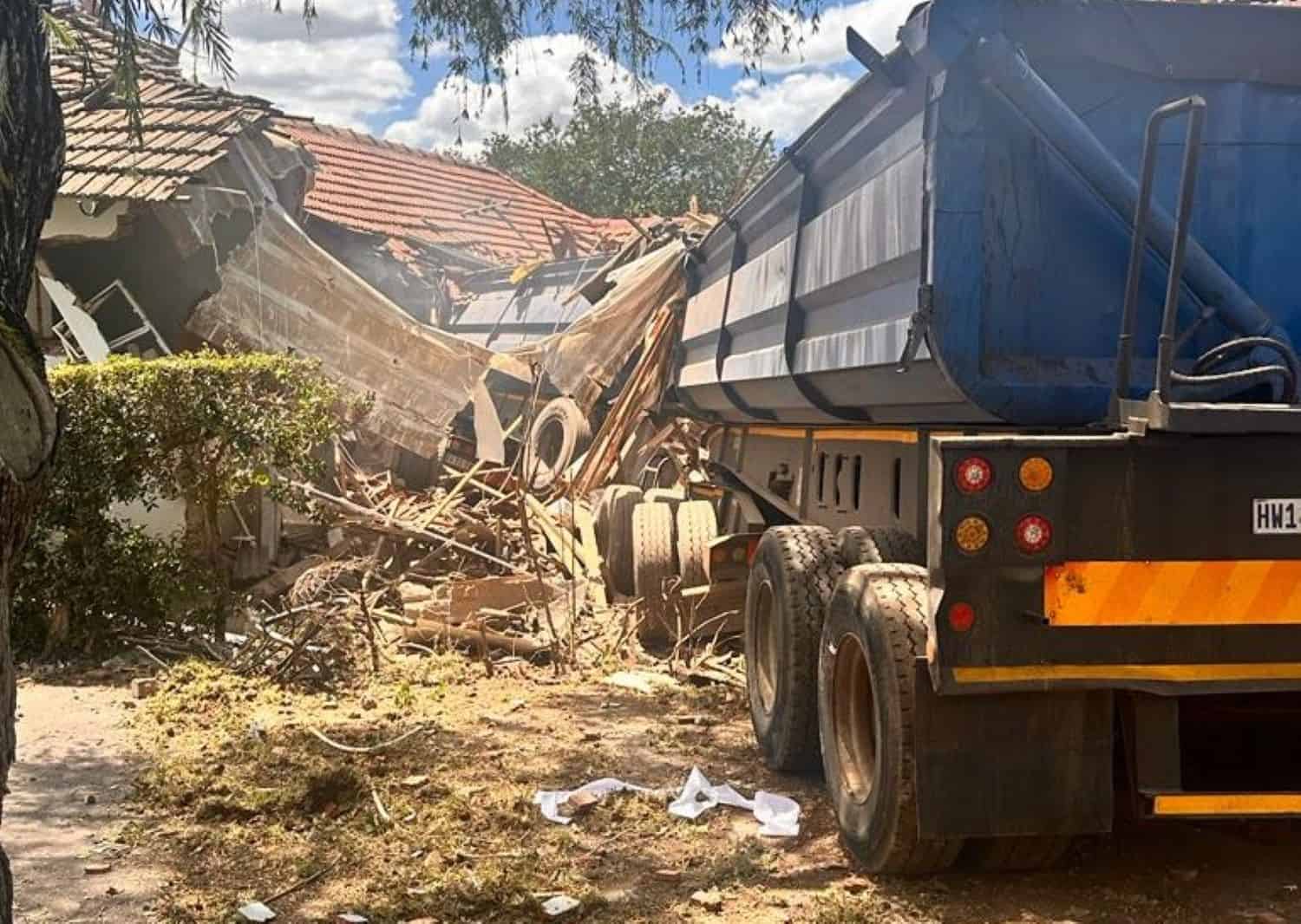 Owner of truck that destroyed a house speaks of her struggle | The Witness
