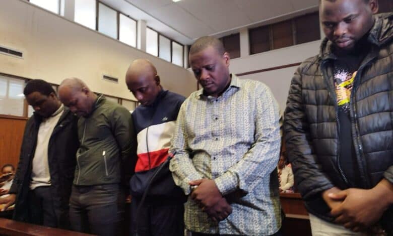 Video footage shows accused waiting for AKA at the airport, court hears ...