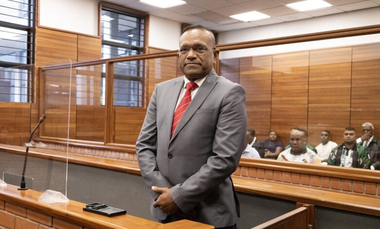 Visvin Reddy in the dock for allegedly inciting public violence | The ...