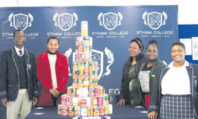 Etham College charity drive | The Witness