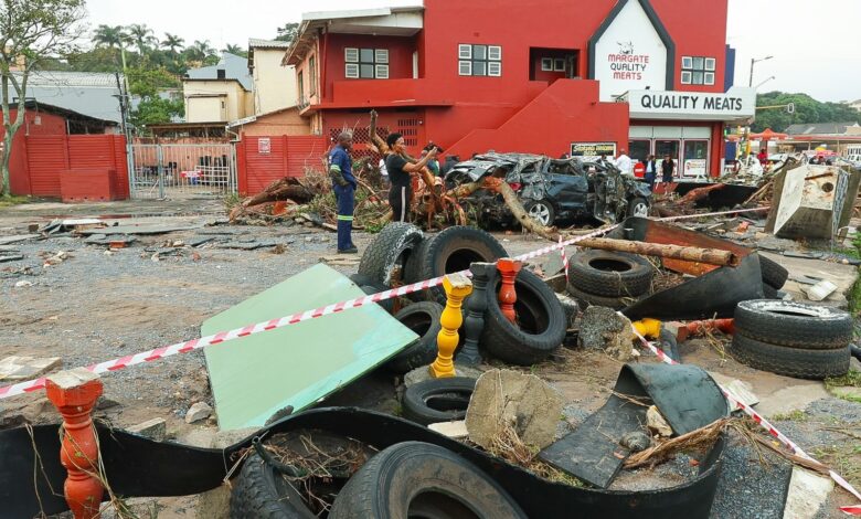 Margate floods: Mop-up operations underway | The Witness