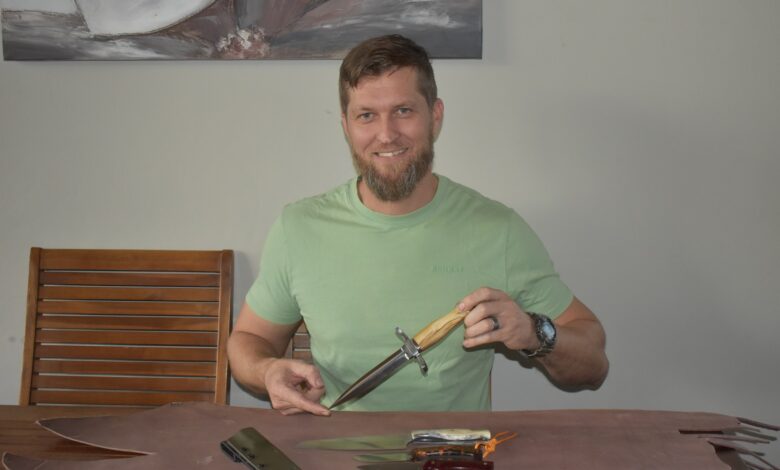 WATCH | Pietermaritzburg bladesmith cuts through borders to the U.S ...