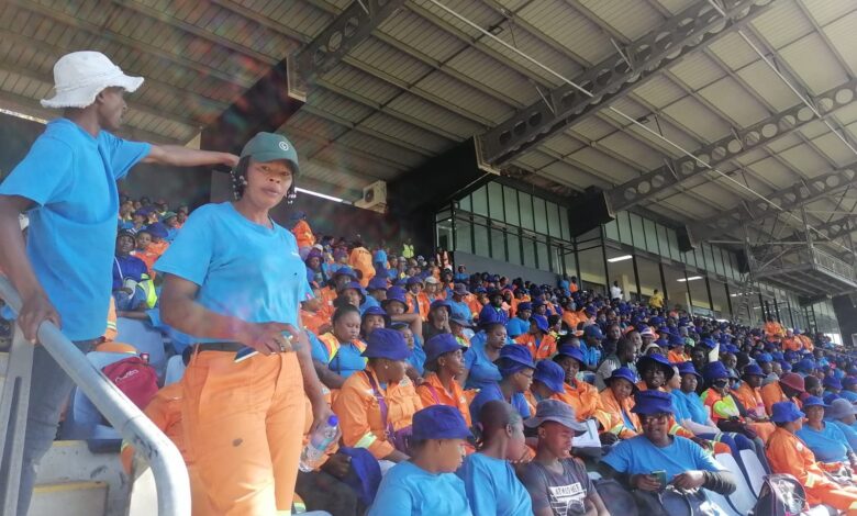 WATCH | Hundreds gather at Harry Gwala Stadium as KZN launches phase 5 ...