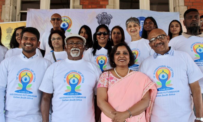 Durban Consul General of India hosts yoga session | The Witness