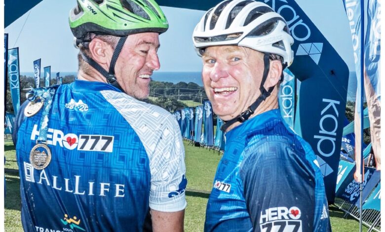 First person with a heart transplant to conquer Sani2C | The Witness
