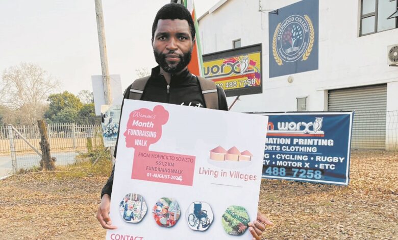 KZN man to honour women with epic walk to Soweto | The Witness